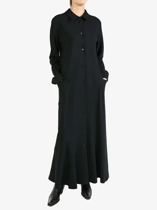 THE ROW Myra Silk Shirtdress