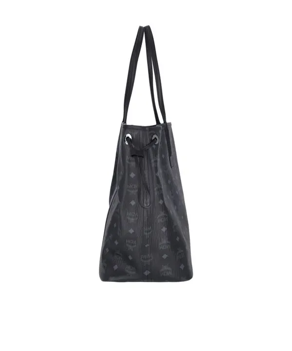 Mcm Liz Logo Plaque Top Handle Bag
