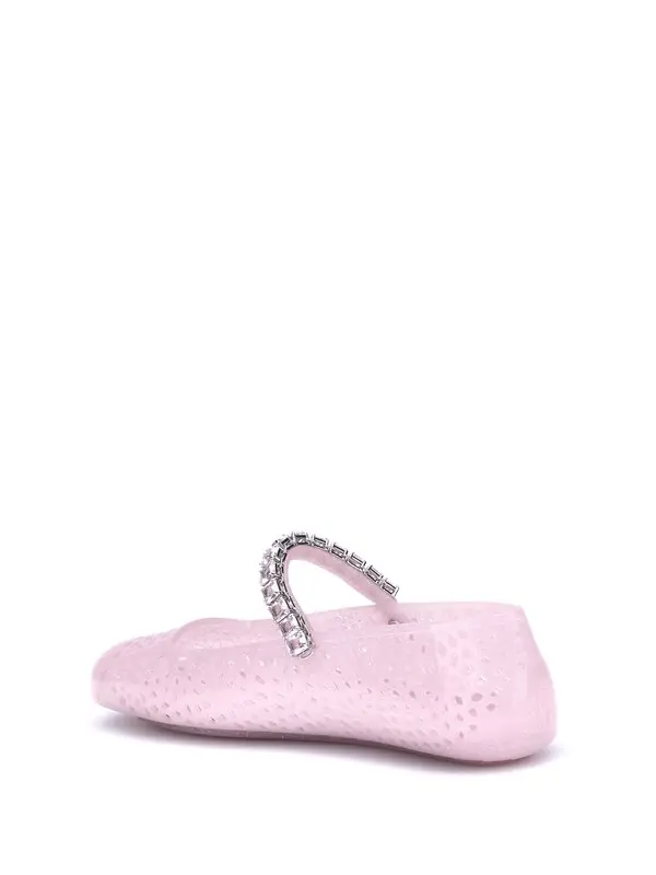 JIMMY CHOO Embellished Ballerina Flats