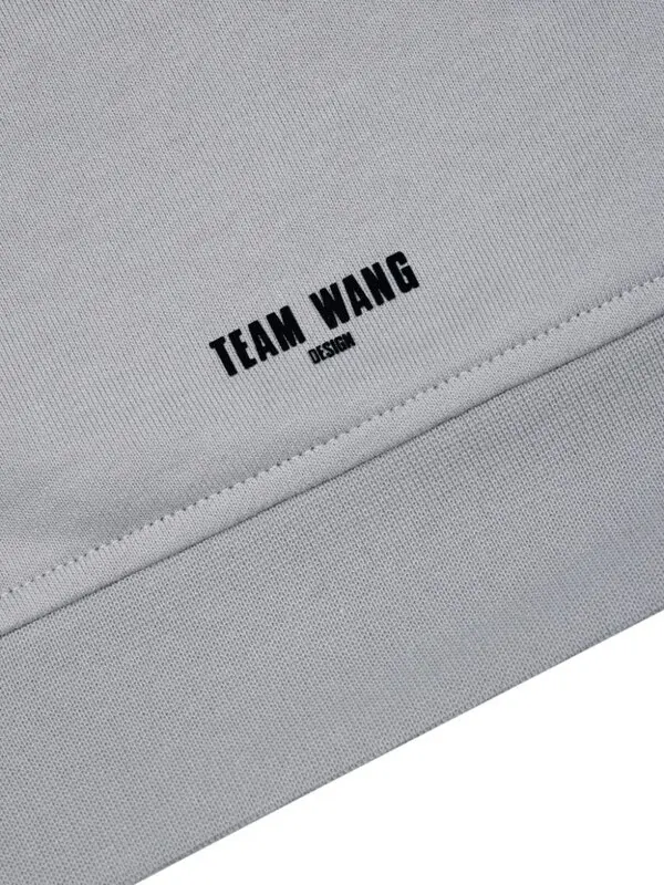 TEAM WANG Logo-print Zipped Track Jacket