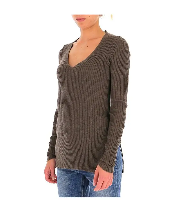 UMA WANG Rib Knitted Pullover
