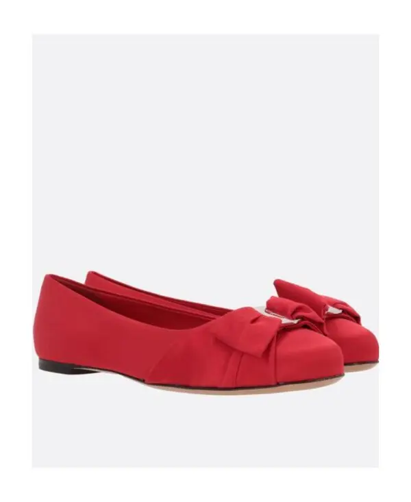 FERRAGAMO Satin Ballet Shoes