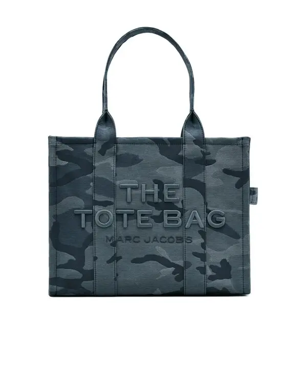 Marc Jacobs Camo Jacquard Large Tote Bag - Blue Multicolor