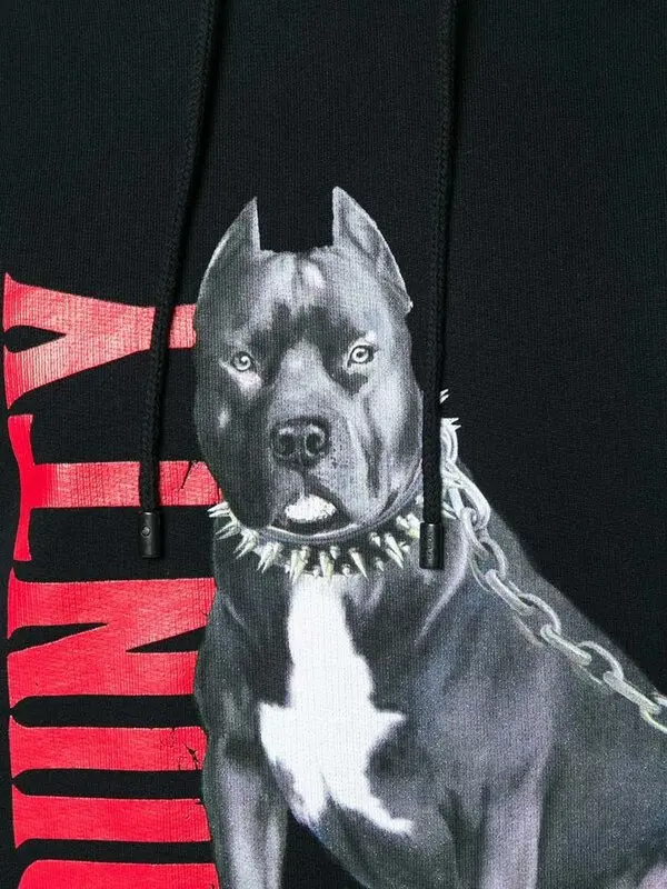 MARCELO BURLON COUNTY OF MILAN Hound Cotton Hoodie - Multicolor