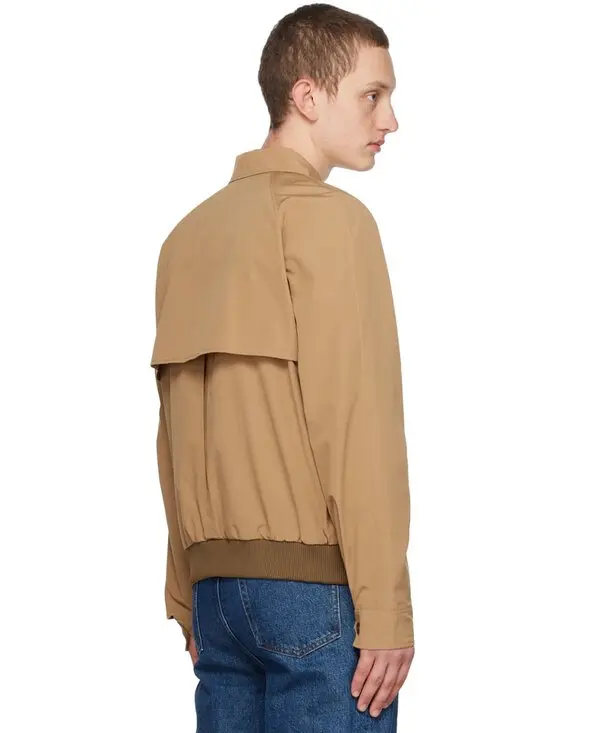 Maison Kitsuné Fox Head Patch Harrington Jacket