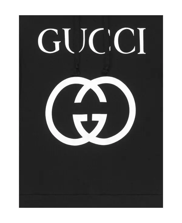 Gucci Gg Logo-print Hoodie