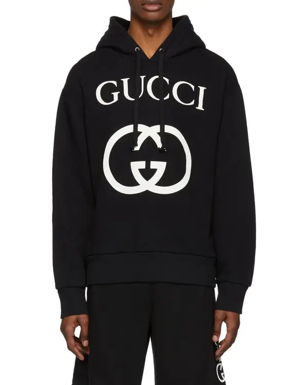 Gucci Gg Logo-print Hoodie