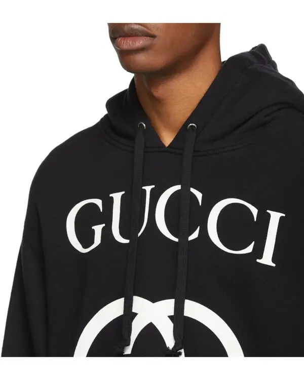 Gucci Gg Logo-print Hoodie