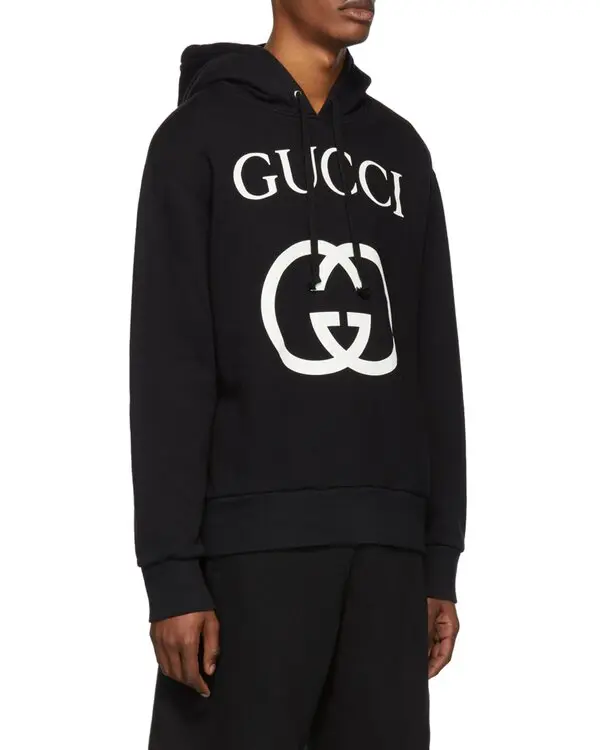 Gucci Gg Logo-print Hoodie