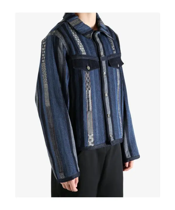 ADER ERROR Striped Pocket Jacket