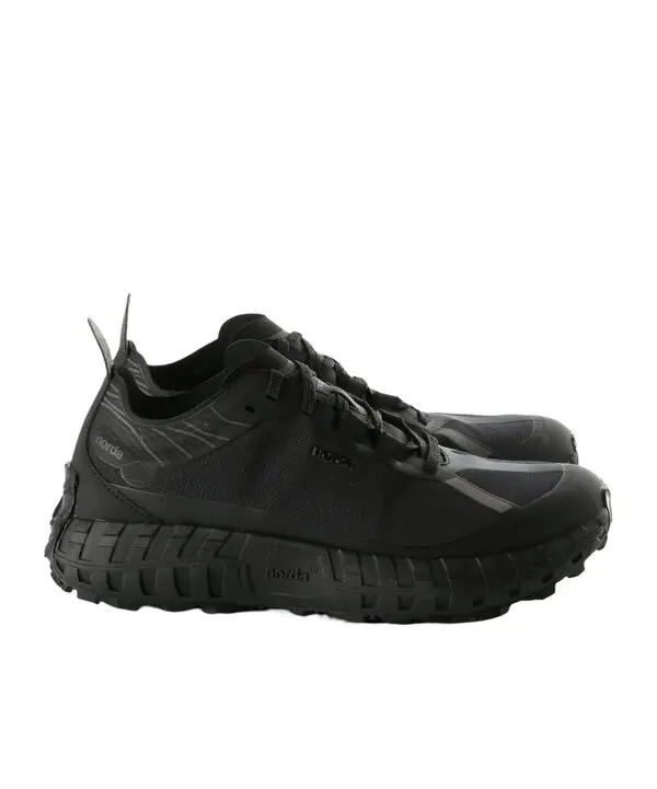 NORDA Panelled Sneakers - Black