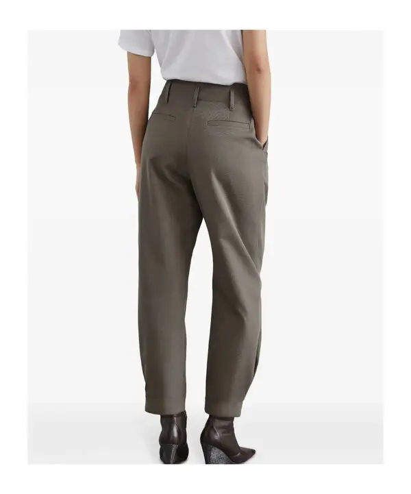 Brunello Cucinelli Straight-leg Tailored Trousers
