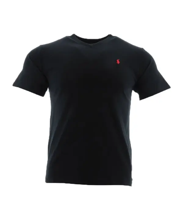 Polo Ralph Lauren V-neck Short-sleeve T-shirt - Black