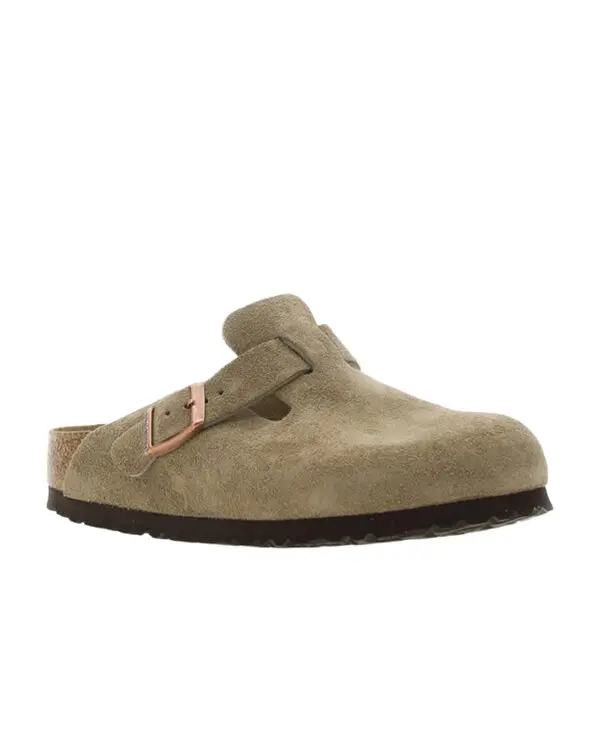 BIRKENSTOCK Round Head Flat-soled Slippers