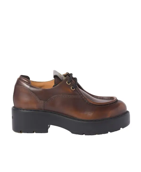 Miu Miu Logo-patch Round-toe Loafers