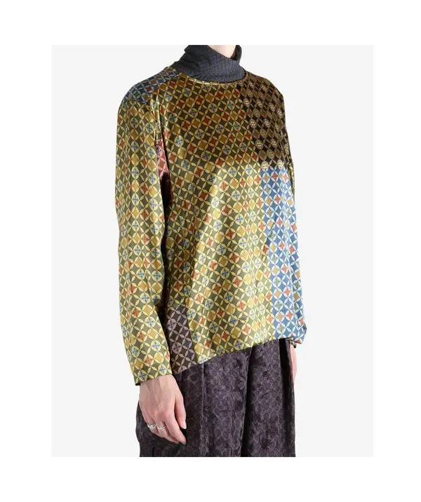 Dries Van Noten Caias Drop Shoulder Shirt