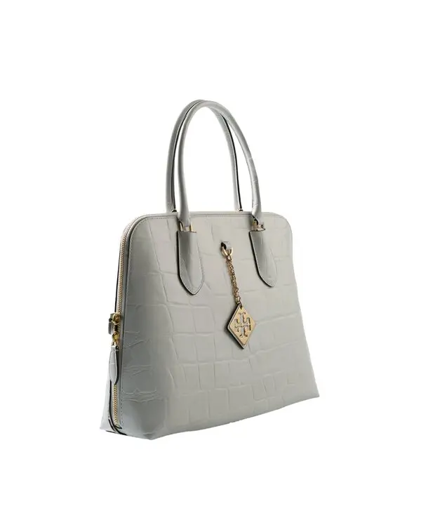 Tory Burch Swing Crocodile-embossed Tote Bag
