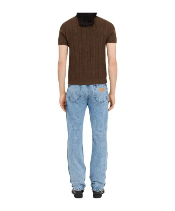MAISON MARGIELA Cable-knit Polo Shirt