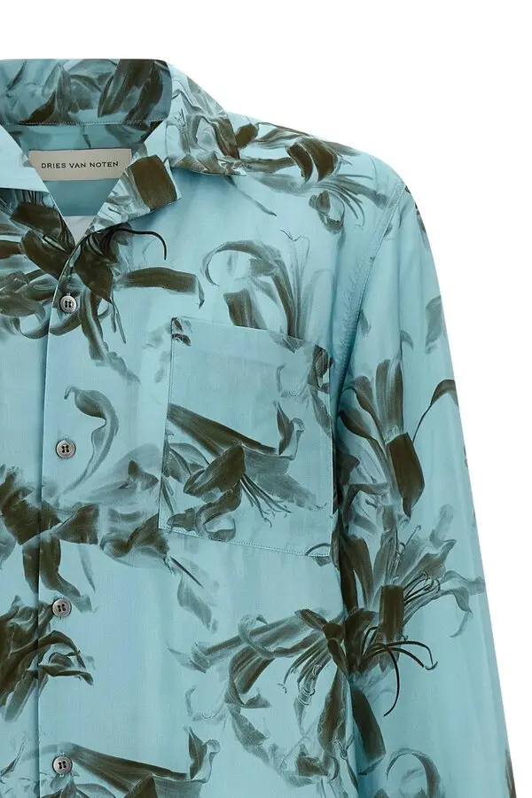 Dries Van Noten Carlty Patterned Shirt
