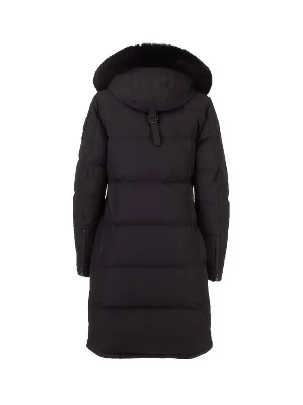 Moose Knuckles Causapscal Puffer Coat With Hood And Fur Trim