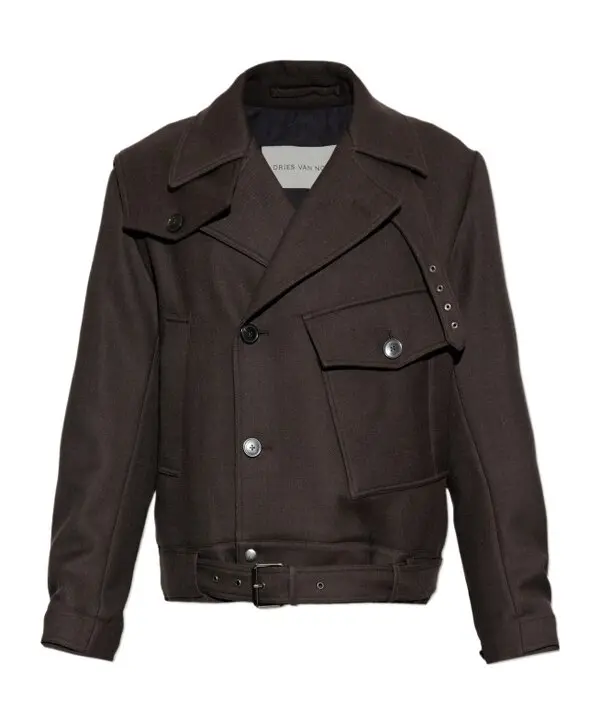 Dries Van Noten Long Sleeve Casual Jacket