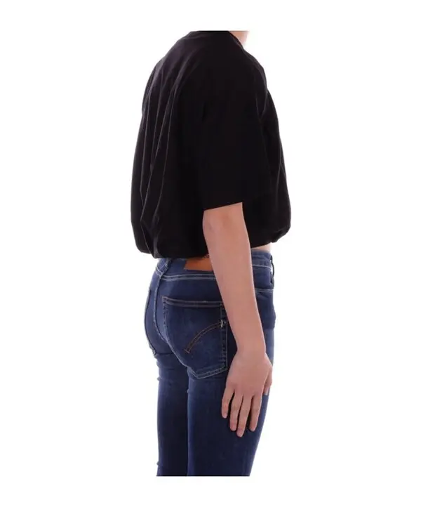 Pinko Torrone Cropped Jersey T-shirt