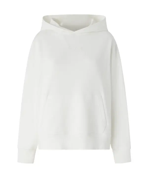 Pinko Embroidered Logo Long-sleeved Hoodie
