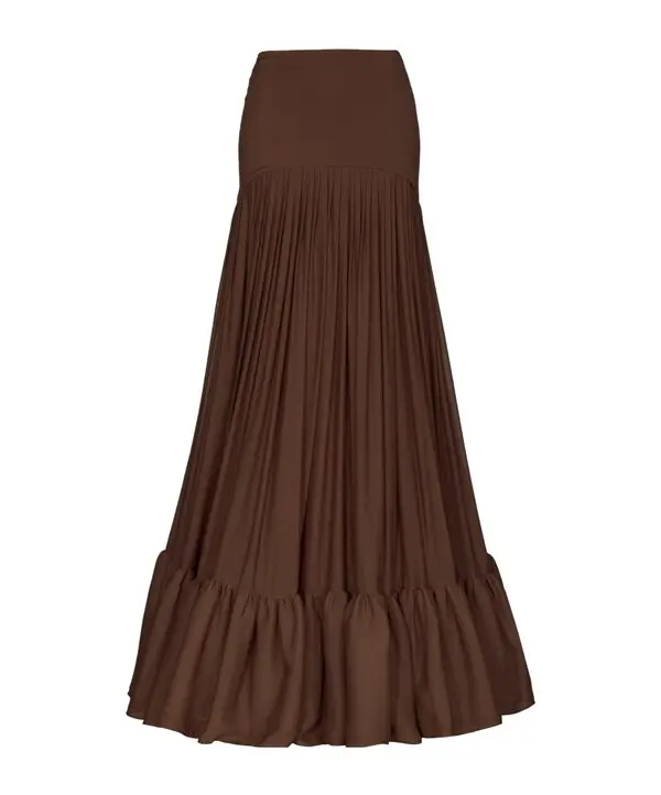Pinko Ruffle-detailing Skirt