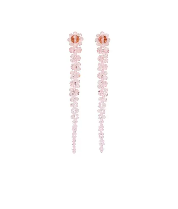 Simone Rocha Drip Earrings - Pale Pink