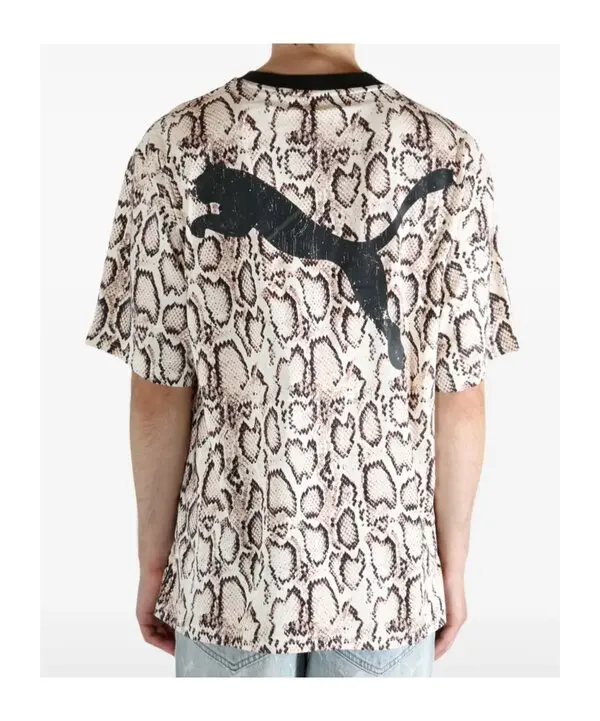 PUMA Snake-print T-shirt