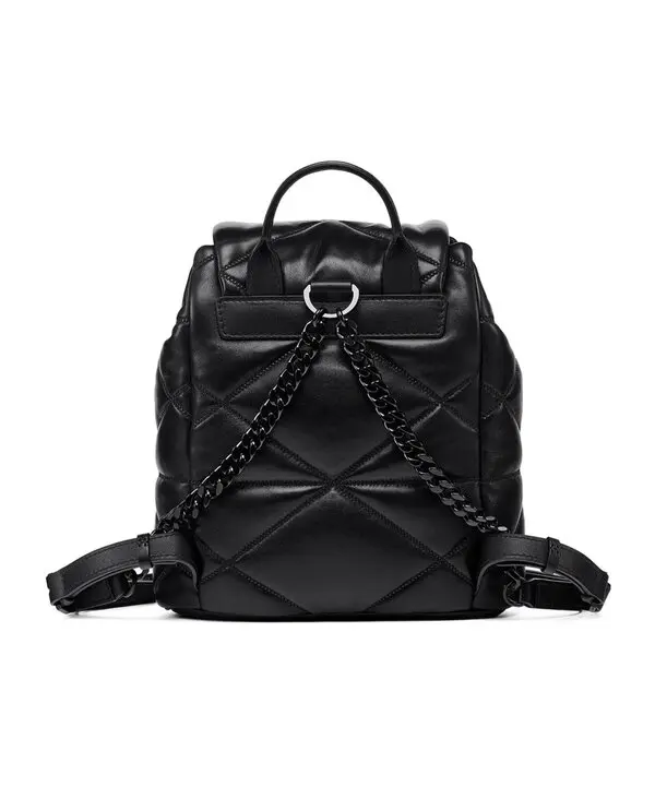 Mcm Travia Backpack In Cloud Quilted Lamb Leather