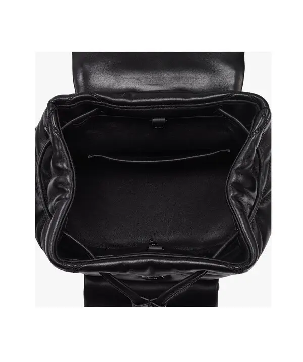 Mcm Travia Backpack In Cloud Quilted Lamb Leather