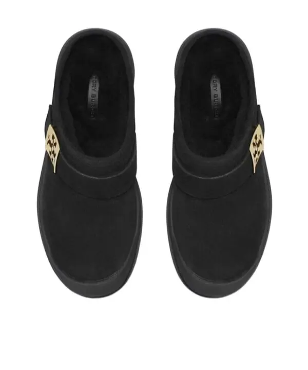 Tory Burch Mellow Shearling Platform Mule