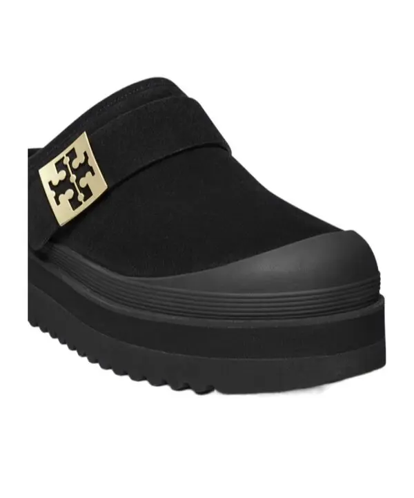 Tory Burch Mellow Shearling Platform Mule