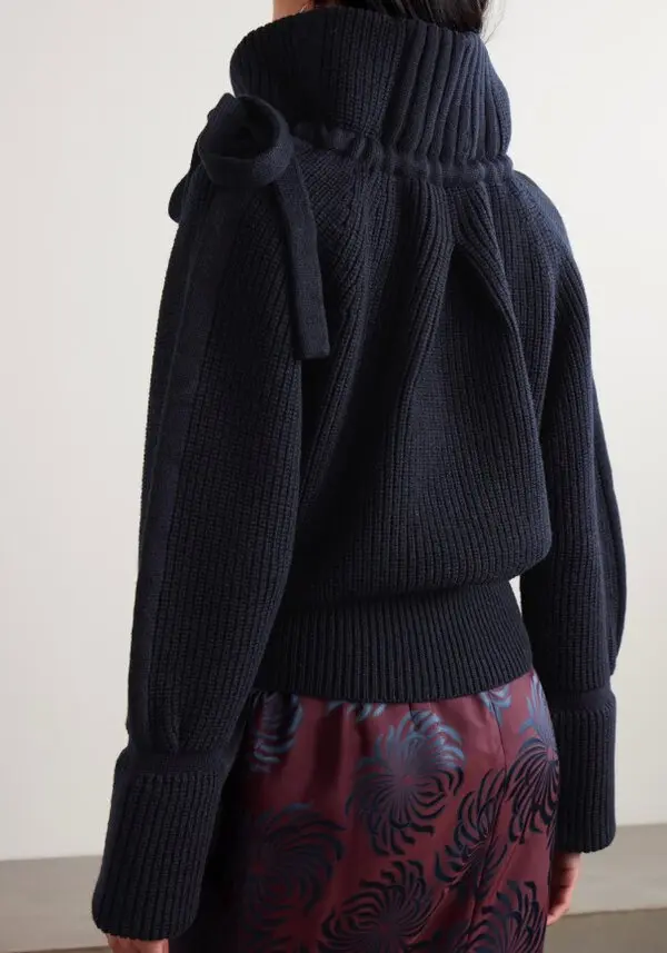 Dries Van Noten Boatneck Knitted Jumper