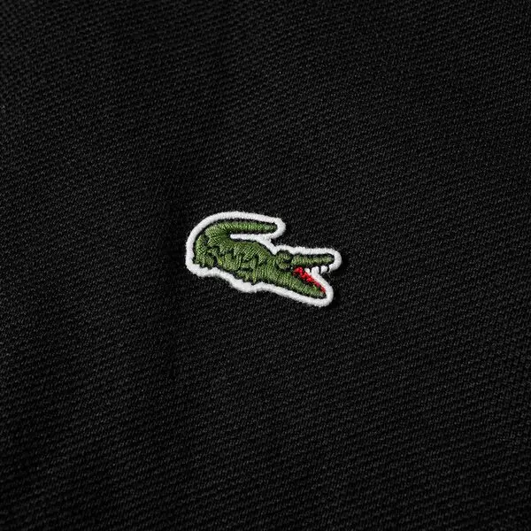 Lacoste Logo Embroidered Long-sleeved Polo Shirt