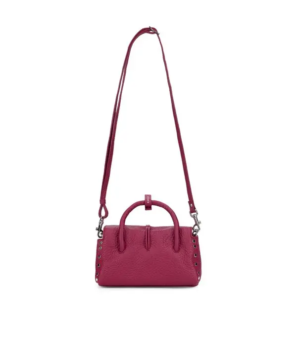 ZANELLATO Top Handle Bag With Turn Lock Closure