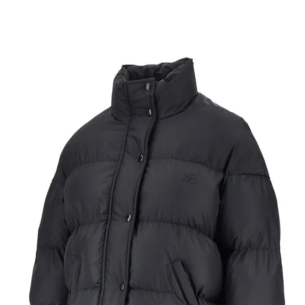 COURREGES Long-sleeved Cotton-padded Jacket