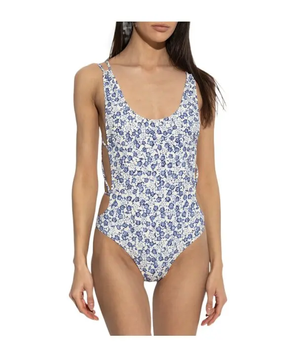 Isabel Marant Étoile Floral Printed One-piece Swimsuit