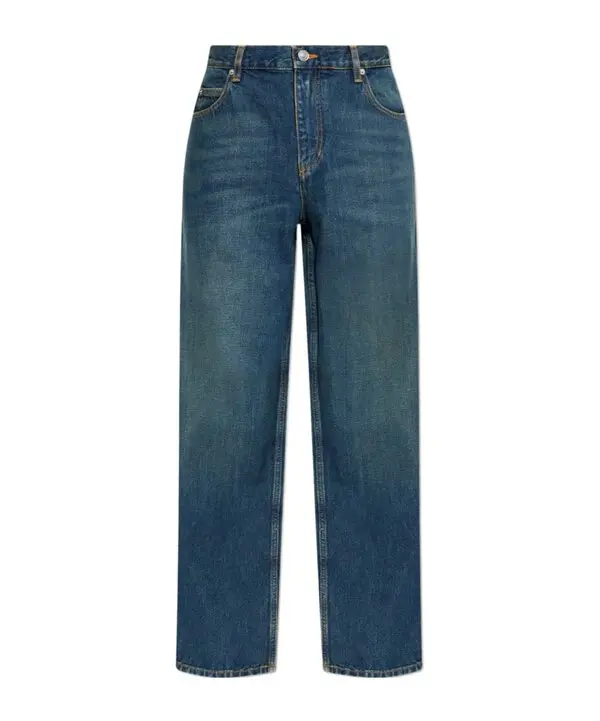 Isabel Marant Étoile Straight Leg Jeans - Blue