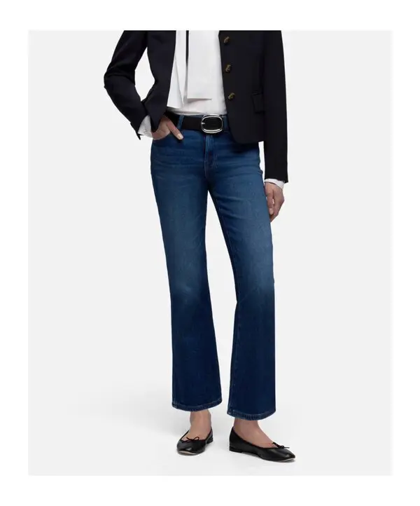 7 For All Mankind Cropped Boot In Slim Illusion Jeans