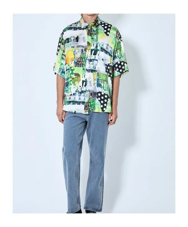 Martine Rose Boxy Wrap Shirt