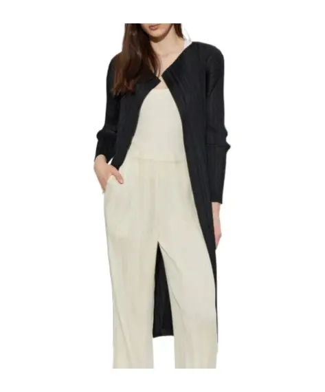 PLEATS PLEASE BY ISSEY MIYAKE Pleated Cardigan