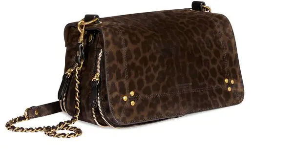 Jérôme Dreyfuss Leopard Print Fashion Bag