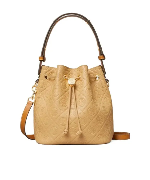 Tory Burch T Monogram Bucket Bag