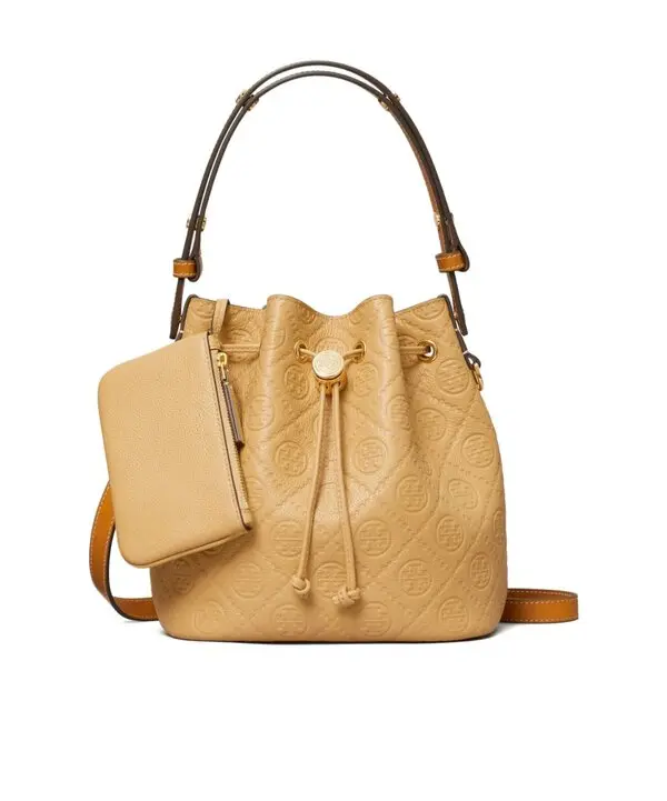Tory Burch T Monogram Bucket Bag