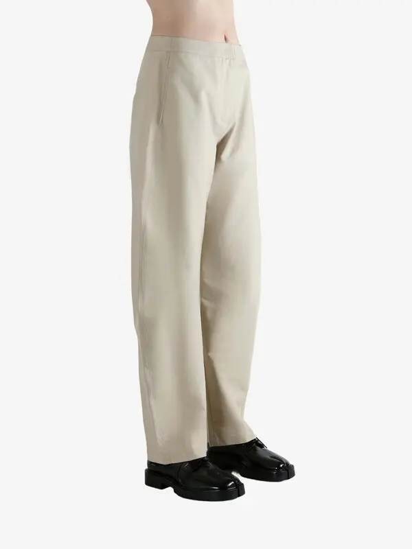 AMOMENTO Curved Long Pants