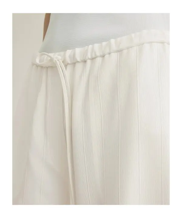 TOTEME Drawstring Wide-leg Trousers - No