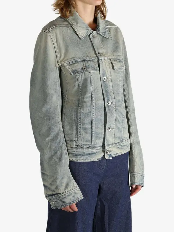 Rick Owens Trucker Worker Jacket