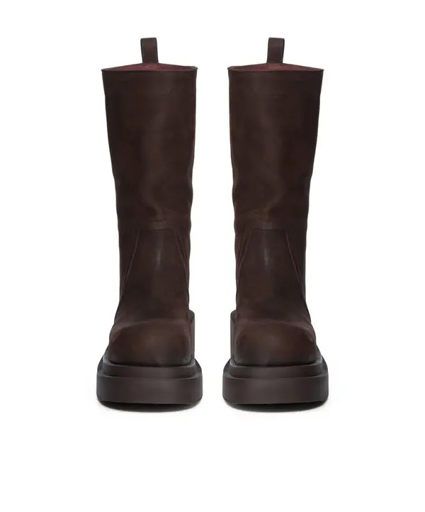 Rick Owens 60mm Bogun Platform Combat Boots